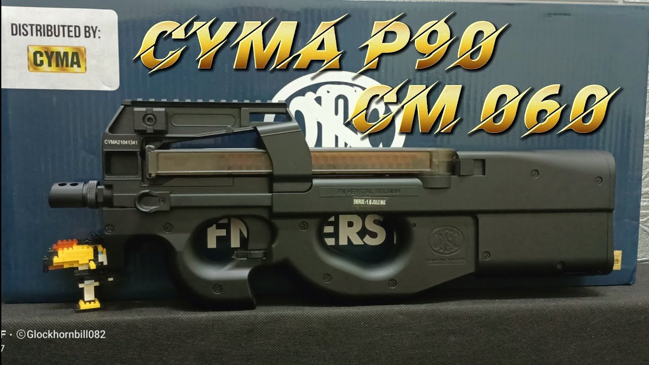 CYMA P90 (CM060) AEG (FN LICENSED - YouTube