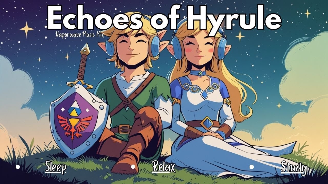 Echoes of Hyrule | Vaporwave Mix Inspired by The Legend of Zelda - YouTube