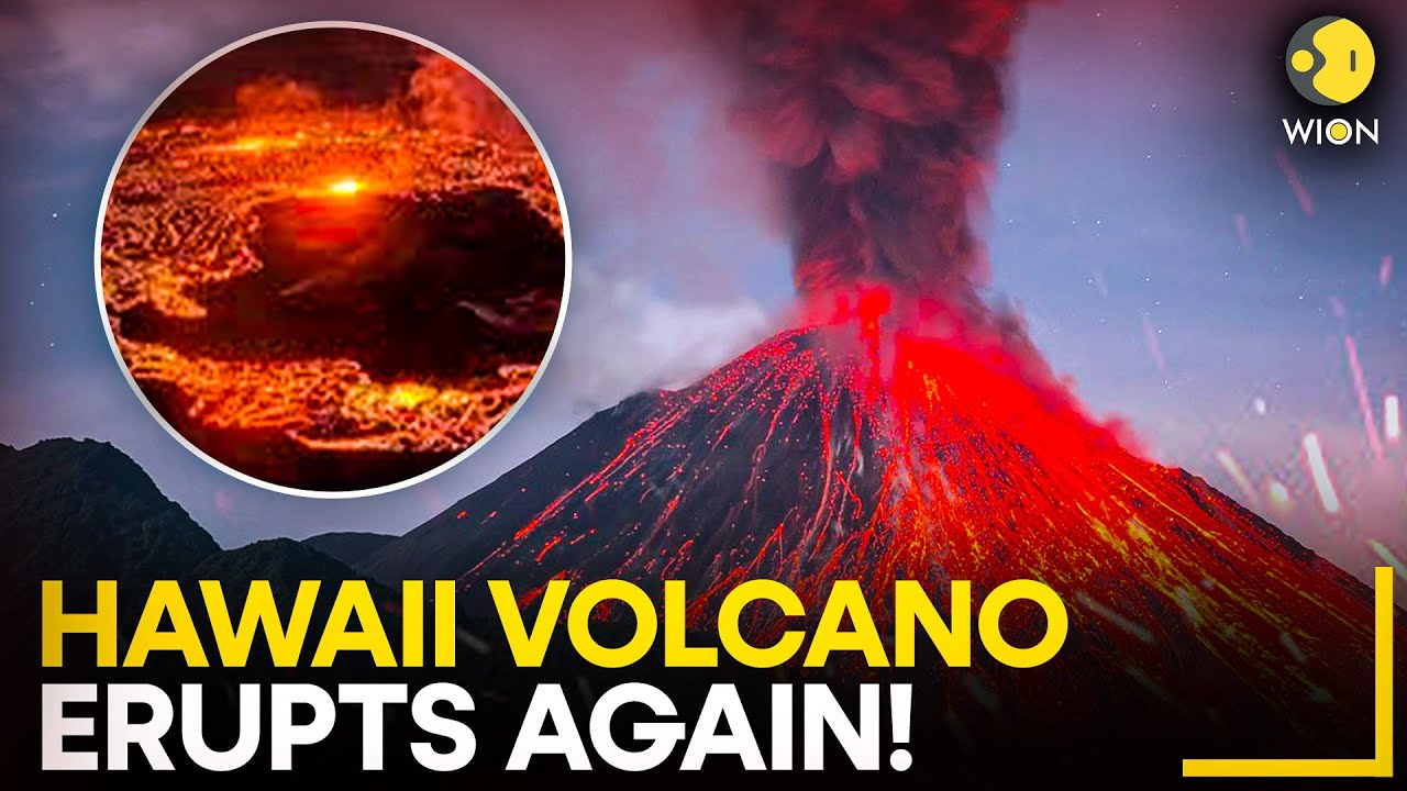 Kilauea Volcano LIVE: Hawaii’s Kilauea Volcano Erupts Again! Lava & Ash ...