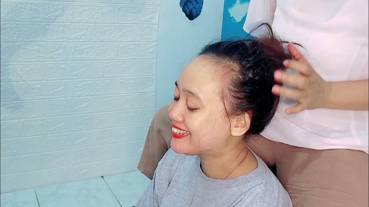 Hair Cracking /Cetutan Rambut sambil cabut uban 😂 - YouTube