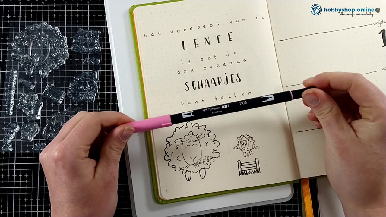 Bullet journal - weekly mei - YouTube