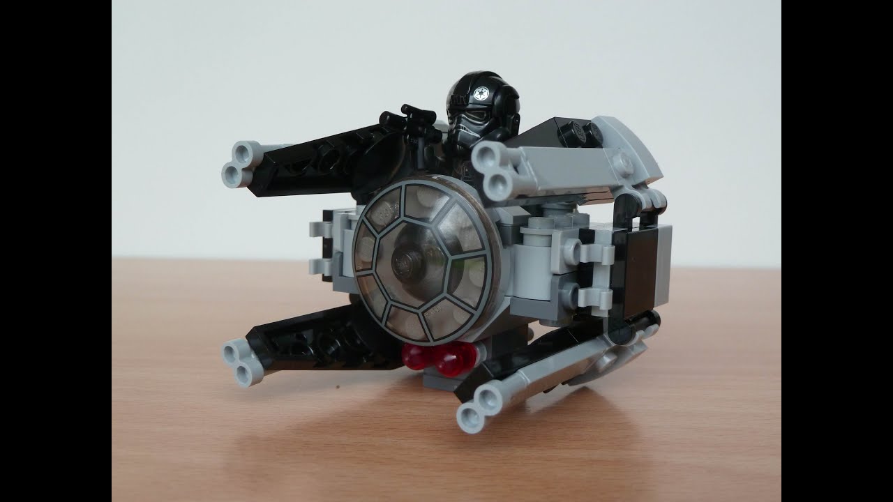 LEGO 75031 LEGO STAR WARS TIE Interceptor Microfighters Serie 1 - YouTube