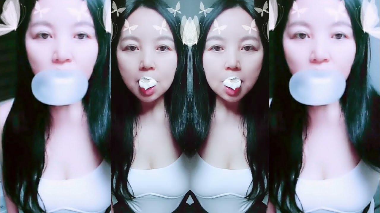 ASMR BUBBLEGUM BLOWING POPPING SOUNDS(NO TALKING)-KYOKYO - YouTube