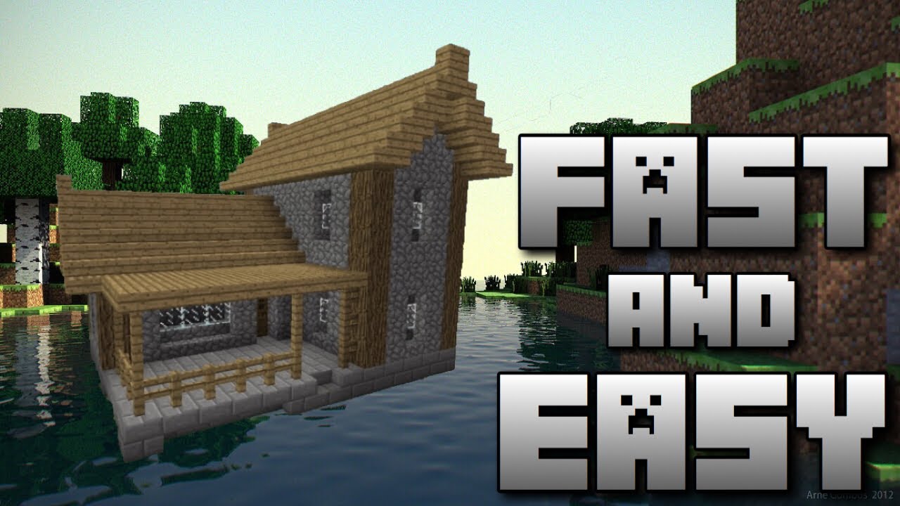 Minecraft Tutorial: Πώς να φτιάξετε ένα τέλειο σπίτι εύκολα & γρήγορα ...
