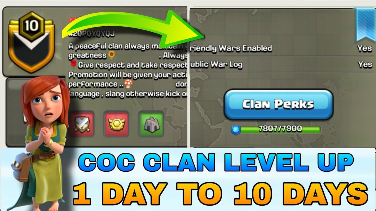 💯coc clan quick level up || coc clan level up 2 minutes #supercell # ...