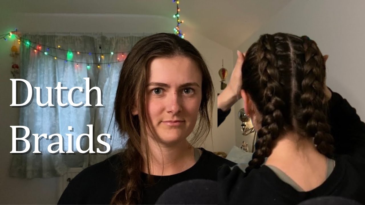 [ASMR] Hair Braiding | No talking | Hair play, styling, precise ...