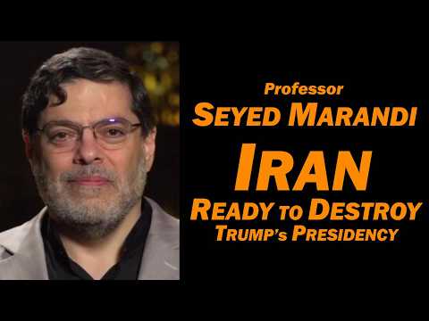 IRAN READY TO DESTROY Trump's Presidency /Professor Seyed Marandi in Tehran