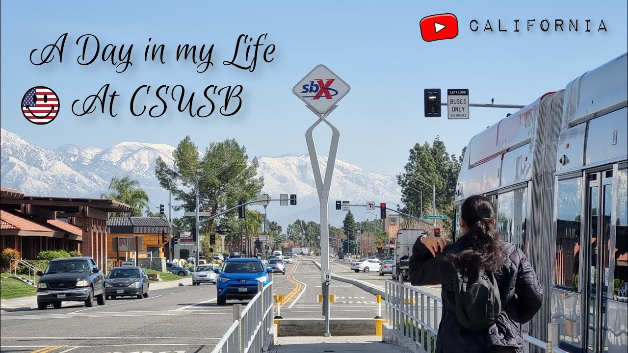 A Day In My life at CSUSB!! College life at California!! California ...