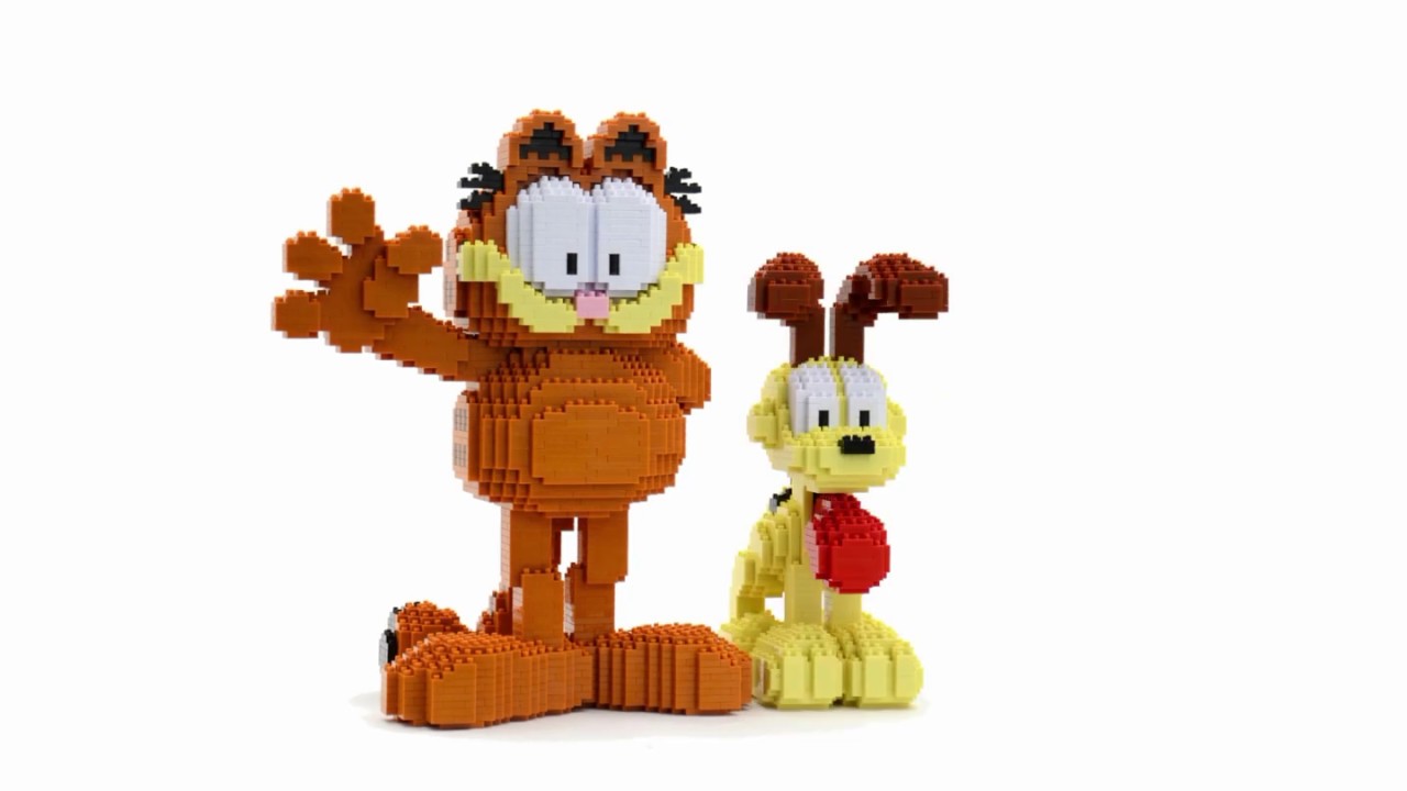 Garfield & Odie (Building process) - YouTube
