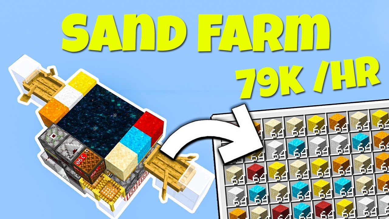 BEST Minecraft 1.21 Sand Farm – 79,000/Hour! No Chunk Loader Needed ...