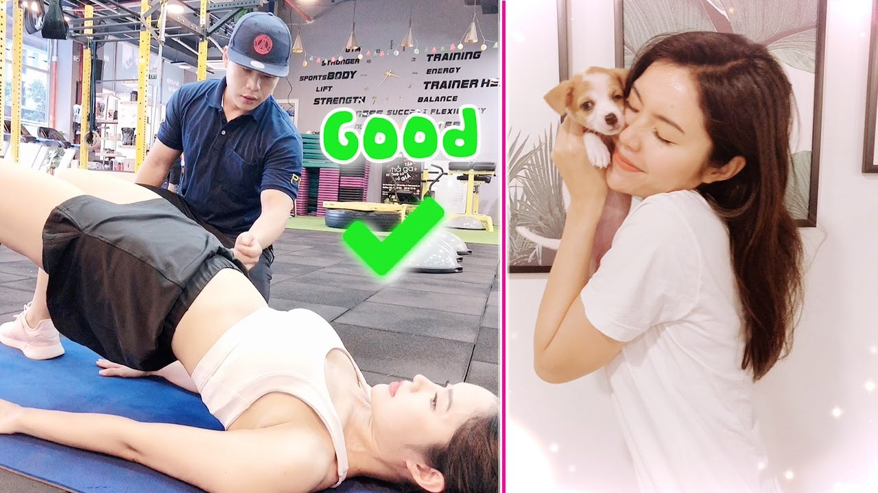 PT TRAINNING WORKOUT FOR CUTE GIRL I Pet and Bae - YouTube