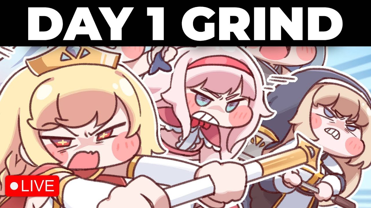 🔴LIVE — IT'S FINALLY HERE Trickcal day 1 pushing campaign // Goon ...