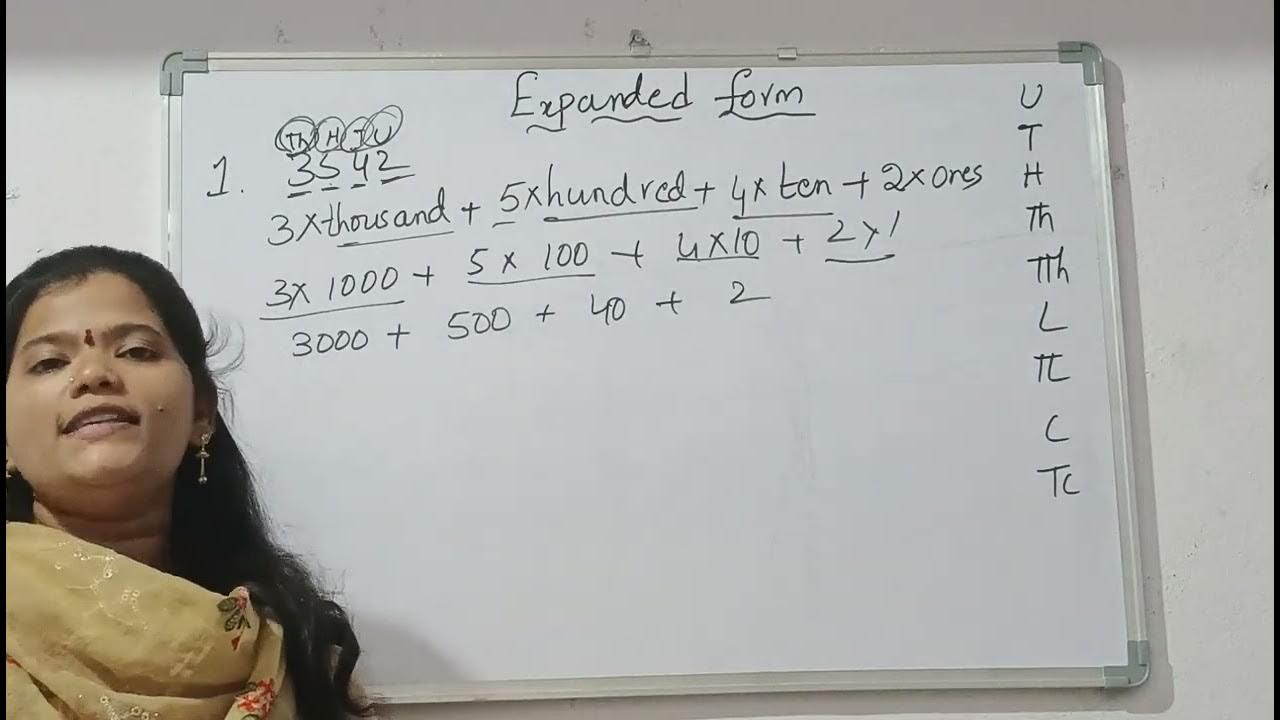 EXPANDED FORM#mathematics #basicmaths #basicmathematics - YouTube