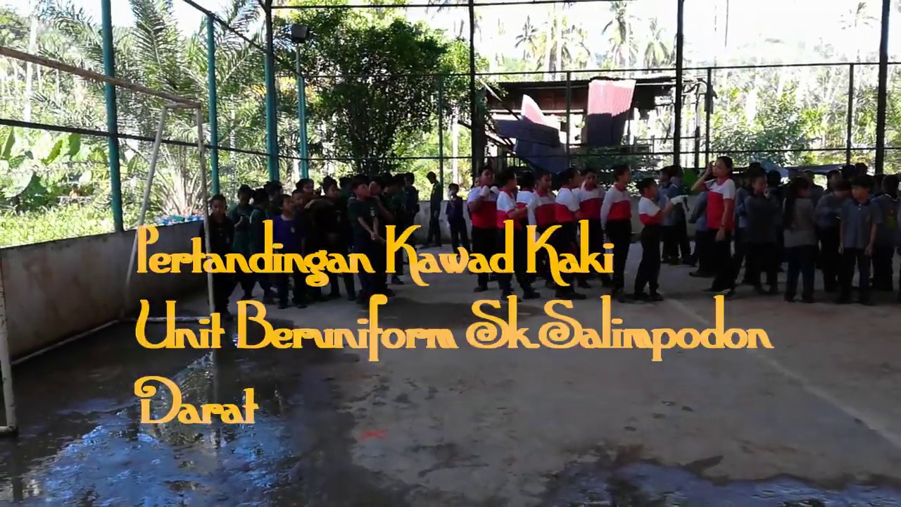 Pertandingan Kawad Kaki Unit Beruniform SK Salimpodon Darat - YouTube