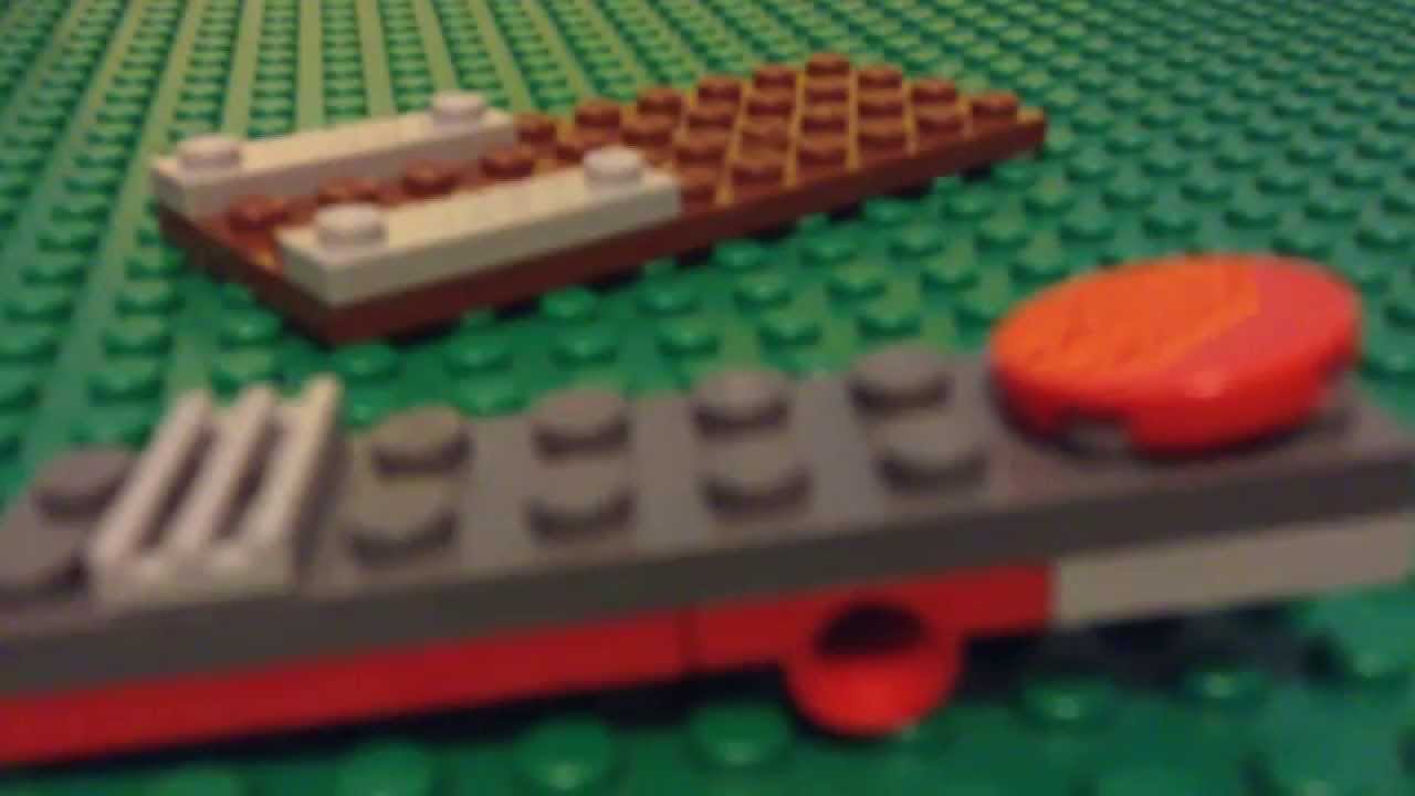 How to build a lego minifigure Launcher! - YouTube