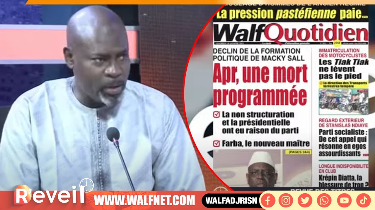 Déclin du parti politique de Macky Sall, APR, une mort programmée : le ...