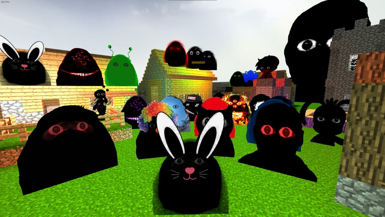BUNNY MUNCI & ENRAGED MUNCI & ANGRY MUNCI NEXTBOTS FAMILY CHASING ME In ...