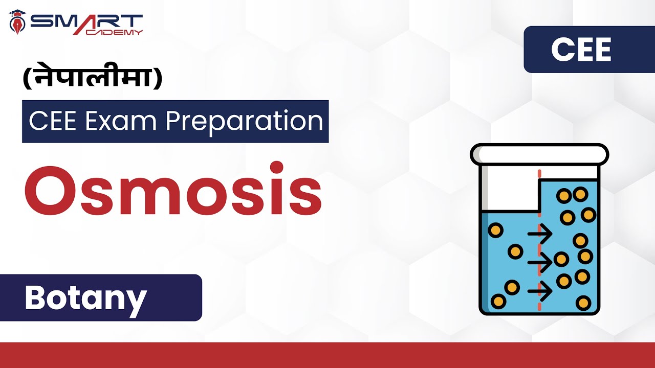 Osmosis | Diffusion Pressure Deficit | Plant Physiology | Botany for ...