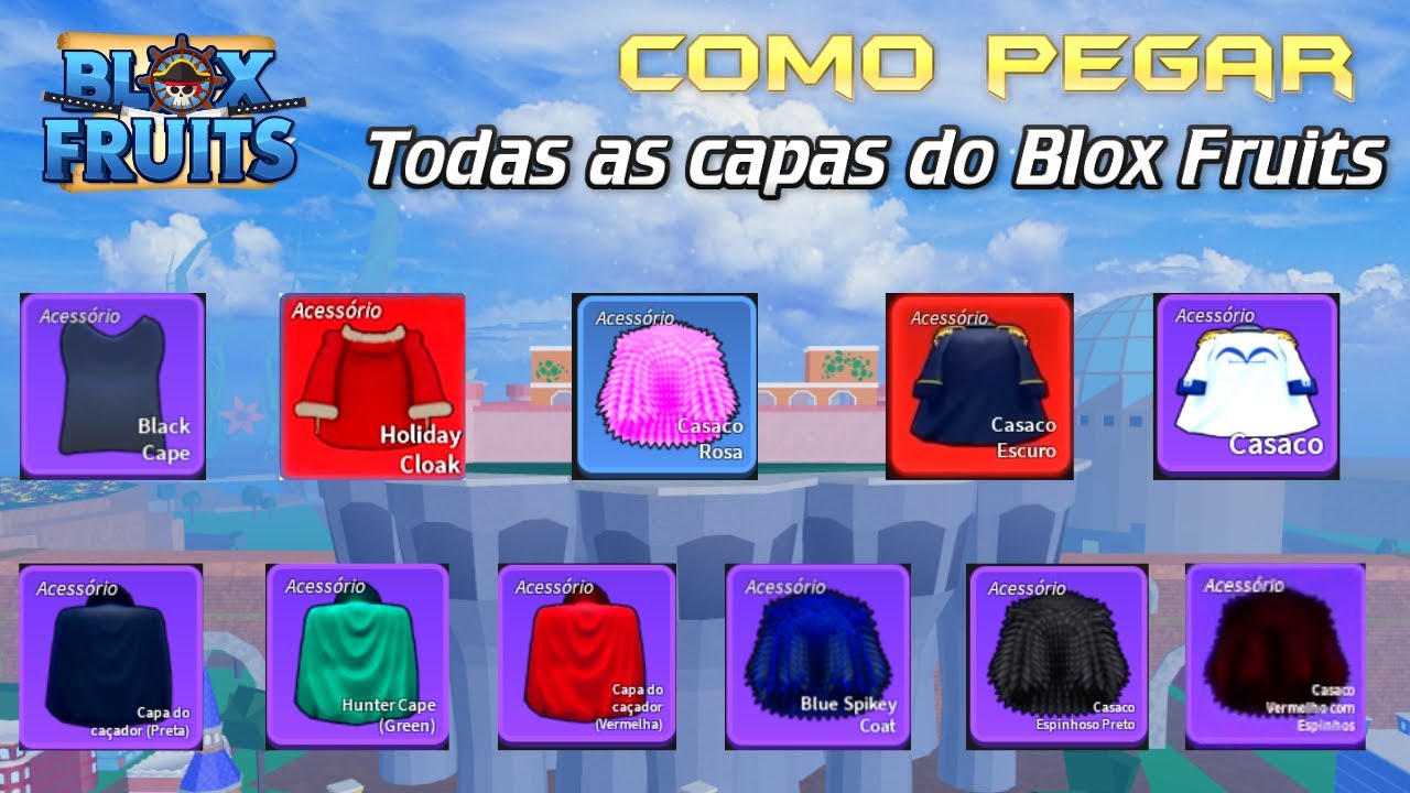 COMO PEGAR TODAS AS CAPAS DO BLOX FRUITS - YouTube