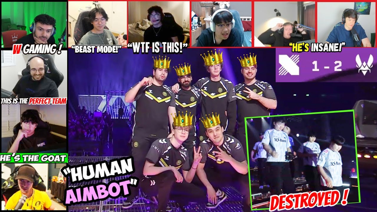 Valorant Streamers Reacts to Darke's inhuman Performance & Team ...