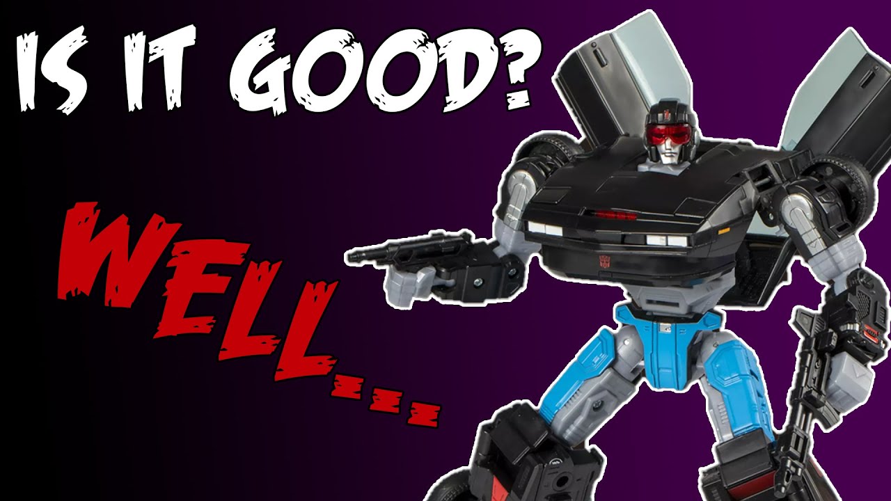 Transformers X Knight Rider - Agent Knight (K.I.T.T.) Review - YouTube