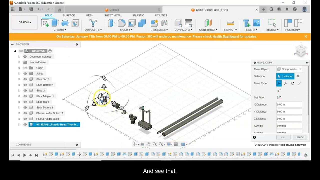 Downloading Parts to Fusion 360 and Importing from the McMaster-Carr Catalog - YouTube