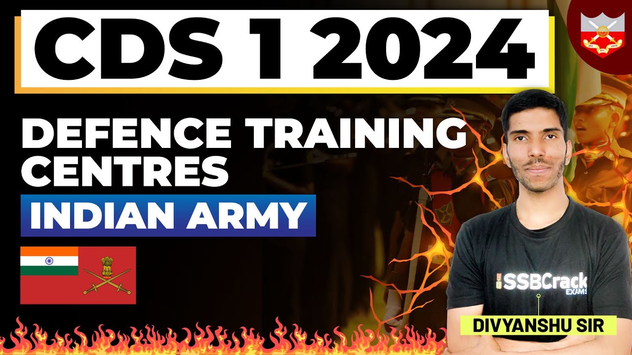 Defence Training Centres of Indian Army | CDS 1 2024 | UPSC - YouTube
