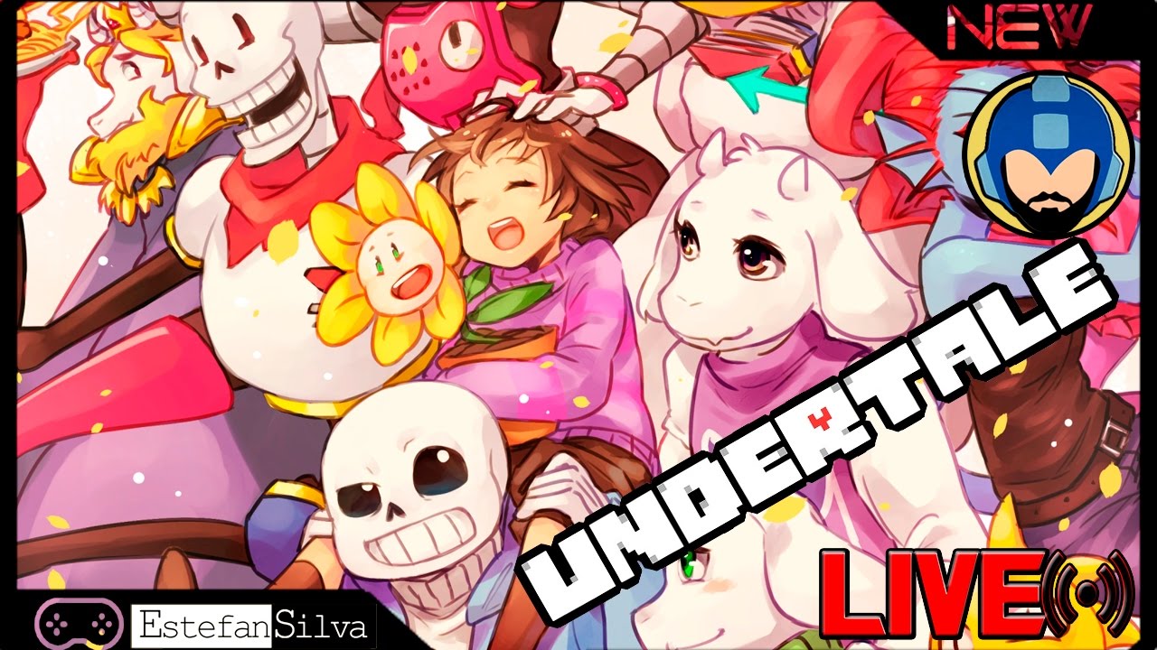 🔴LIVE Undertale Complete 01 - Pacific Mode - YouTube