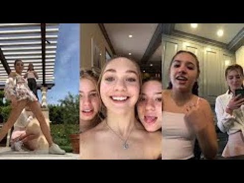 Mackenzie with Maddie with Lilia Livestream Instagram - 1 April 2018