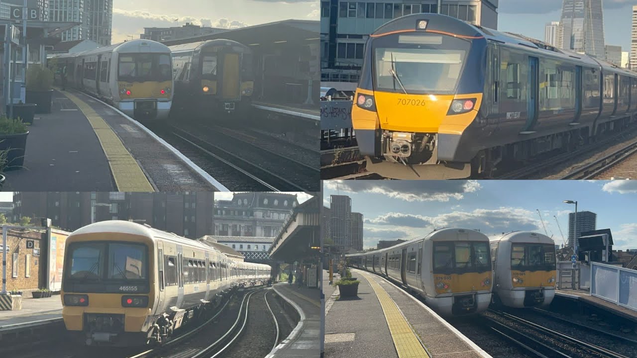 Trains and Screeching at Waterloo East 20/05/23 - YouTube