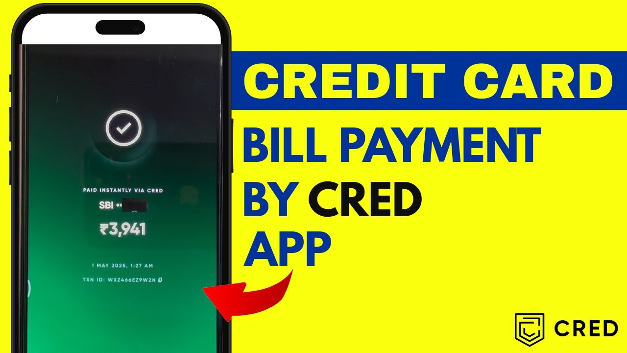 SBI Credit Card Bill Payment by CRED App| SBI Credit Card Payment Kaise ...