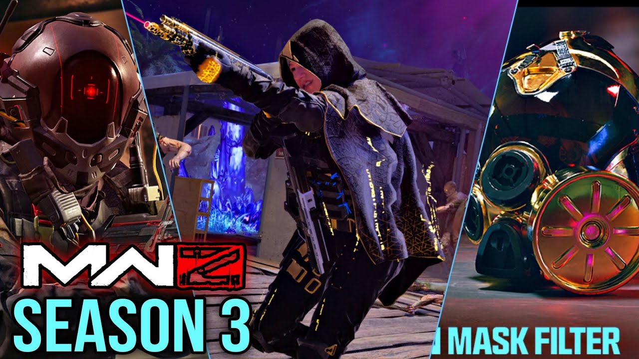 MODERN WARFARE 3 ZOMBIES *SEASON 3* CONTENT - Advanced Warfare Weapons ...