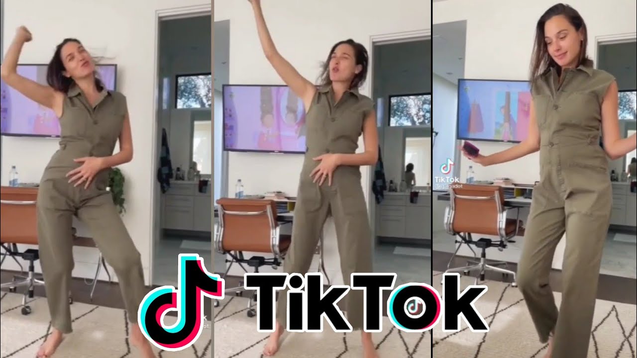Gal Gadot Tiktok Dance Moves (MUST WATCH) - YouTube