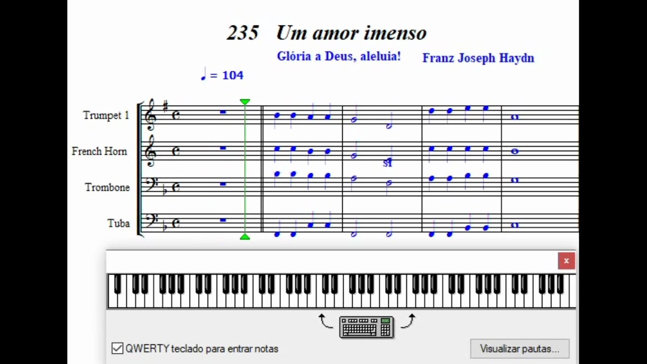 Hino CCB 235 - Um amor imenso - ( Franz Josef Haydn ) - YouTube
