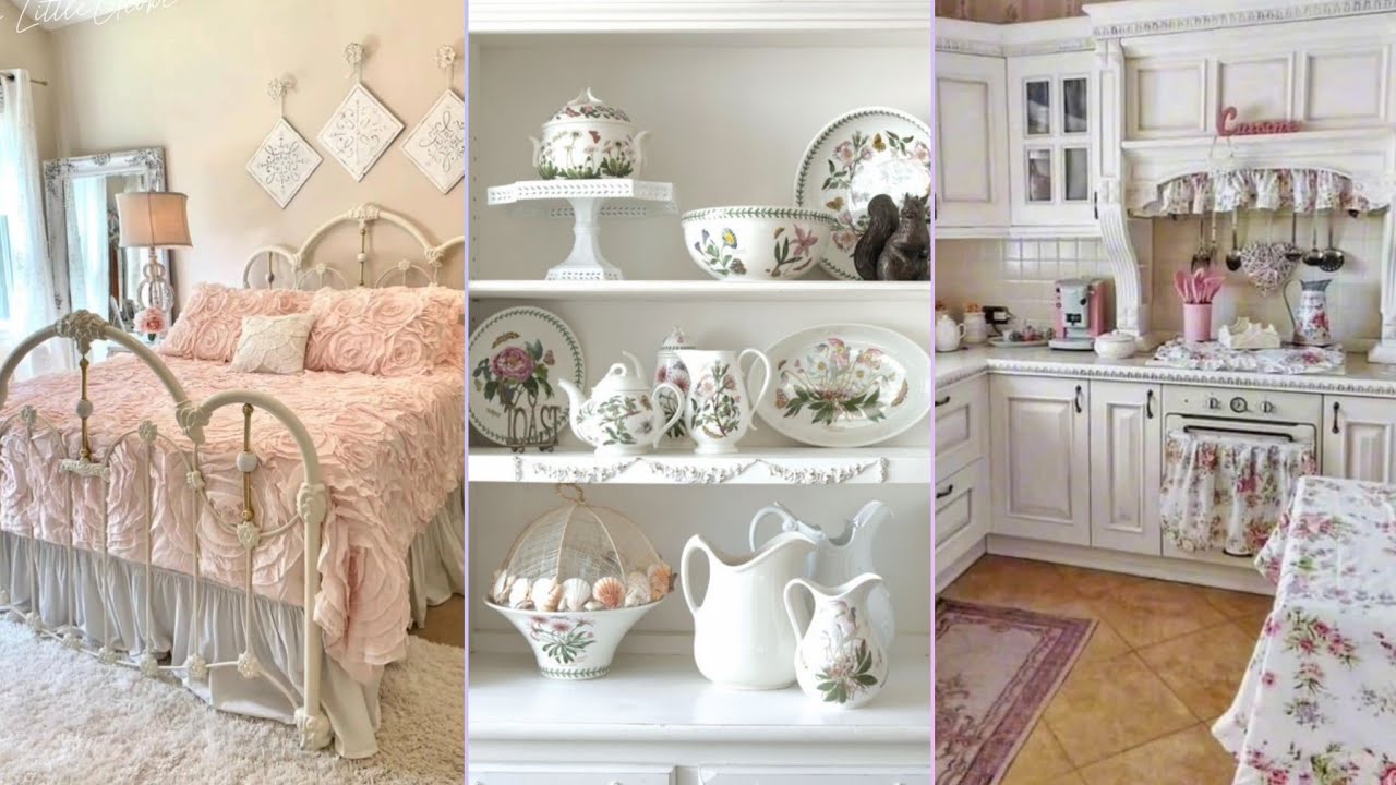 Shabby chic Cottage decorating ideas |shabby chic decorating #shabbychic - YouTube