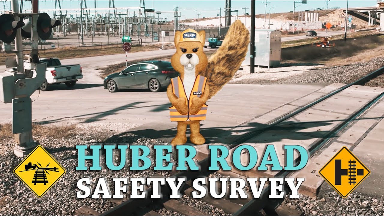 Seguin Safety Survey - Huber Road Closure - YouTube