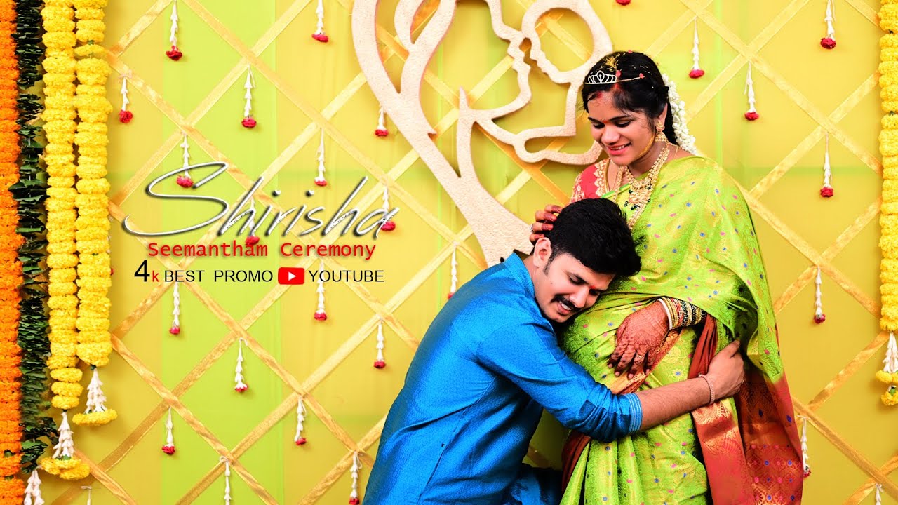 Shirisha Seemantham Ceremony 4K Promo - YouTube
