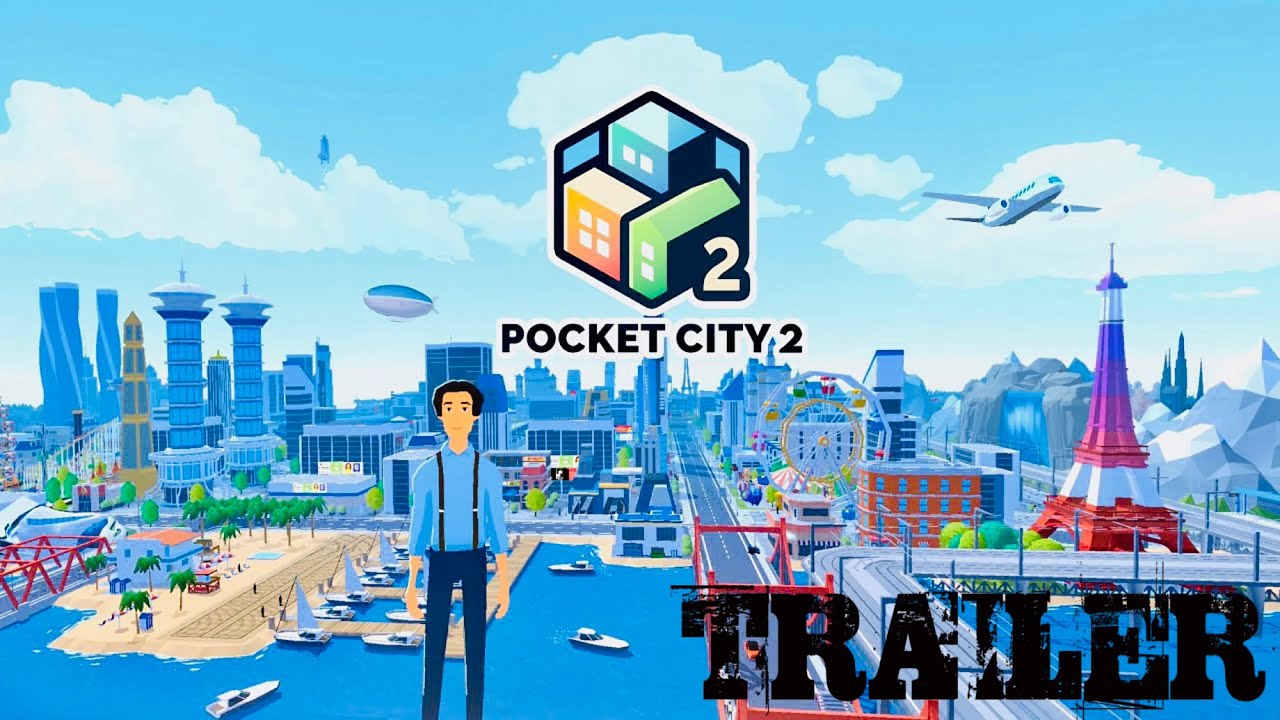 Pocket City 2 выйдет в середине этого года / Трейлер - YouTube