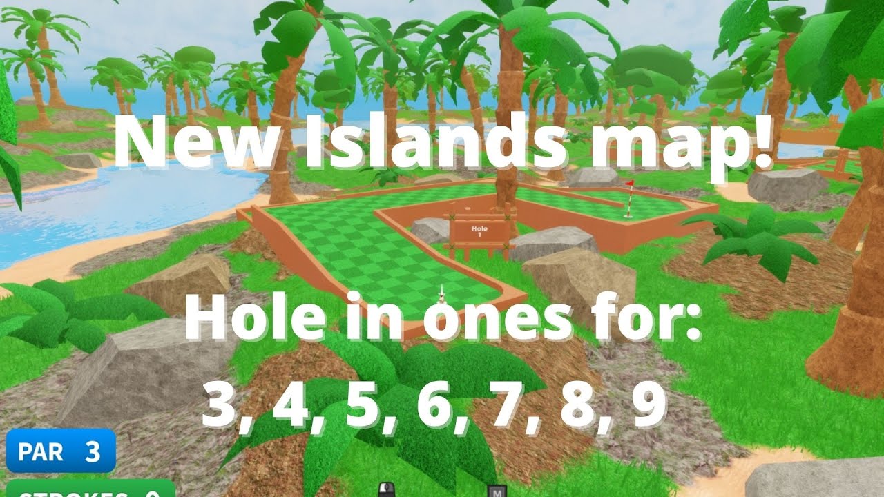 How to get 11 strokes on Island map! (almost perfect) - Super Golf ...