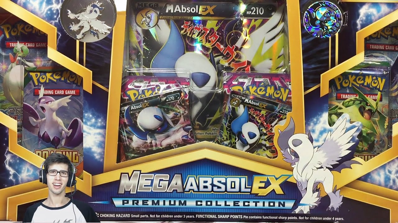 Opening a Pokemon Mega Absol EX Premium Collection Box! - 46 Opening ...