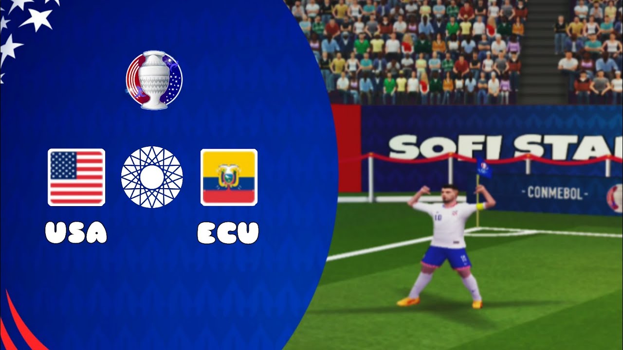 USA VS ECUADOR|COPA AMERICA 2028|FASE DE GRUPOS. - YouTube