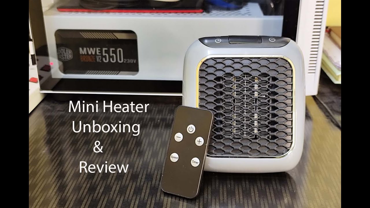 Mini Heater for Bedroom (Office Work Room, Bathrooms, Rooms) | Unboxing ...