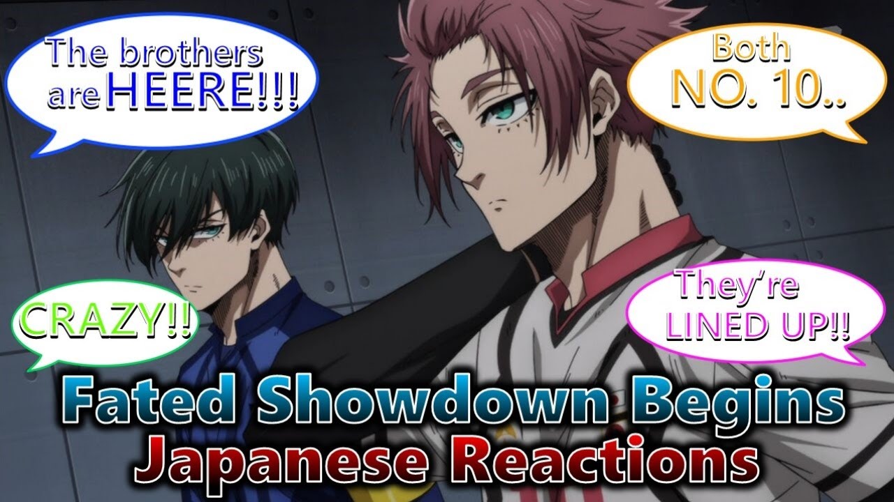【Blue Lock Season 2 Episode 6】Fated Showdown Begins Japanese Viewer ...