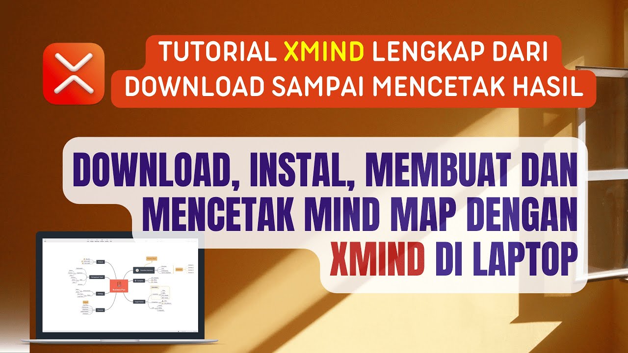 Tutorial Lengkap Dari Nol Membuat Mind Map dengan XMind di Laptop - YouTube