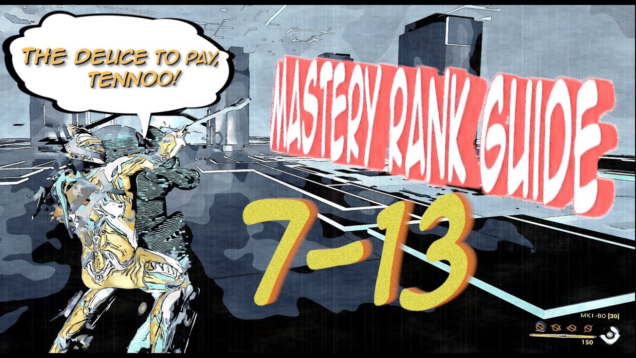 Warframe Mastery Rank 7 to 13 | Mid Path for Tenno - YouTube