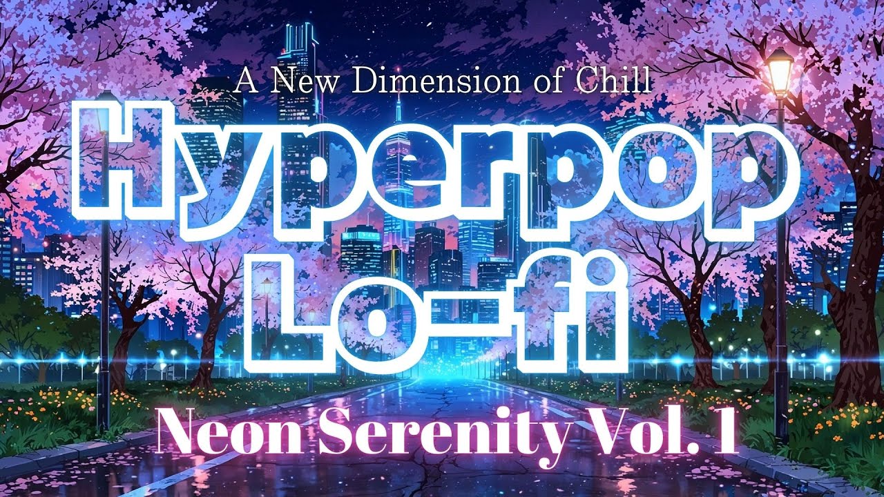 Hyperpop Lo-fi: Neon Serenity Vol. 1 - A New Dimension of Chill 鮮やかな ...