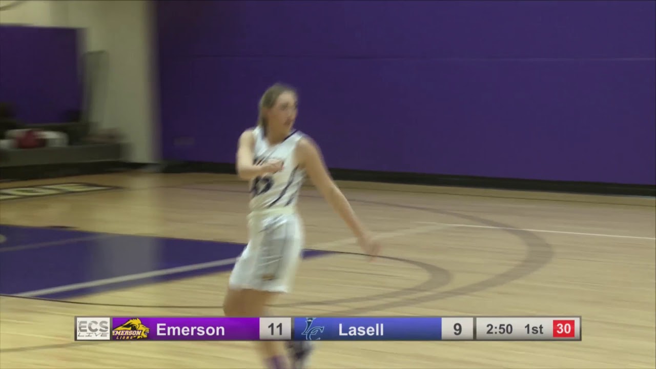 (2-8-18) Emerson Lions vs Lasell Lasers Women's Basketball - YouTube