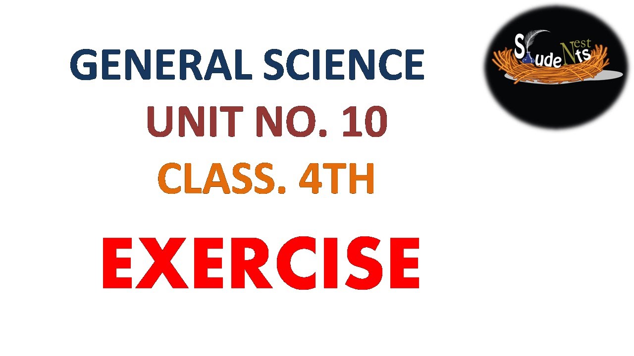 GENERAL SCIENCE /Unit 10/ Grade 4 - YouTube