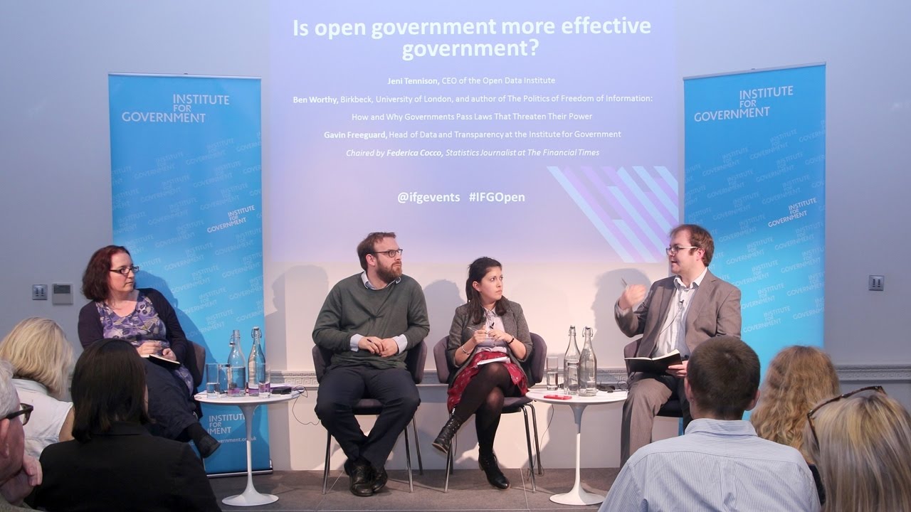 Is open government more effective government? - YouTube