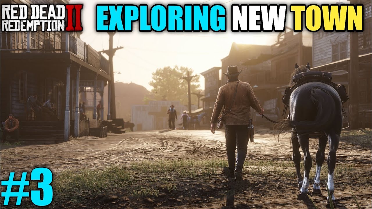 EXPLORING THE NEW VILLAGE | RED DEAD REDEMPTION 2 | #3 - YouTube